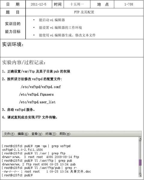 Linux实训报告总结（八篇） 范文118 